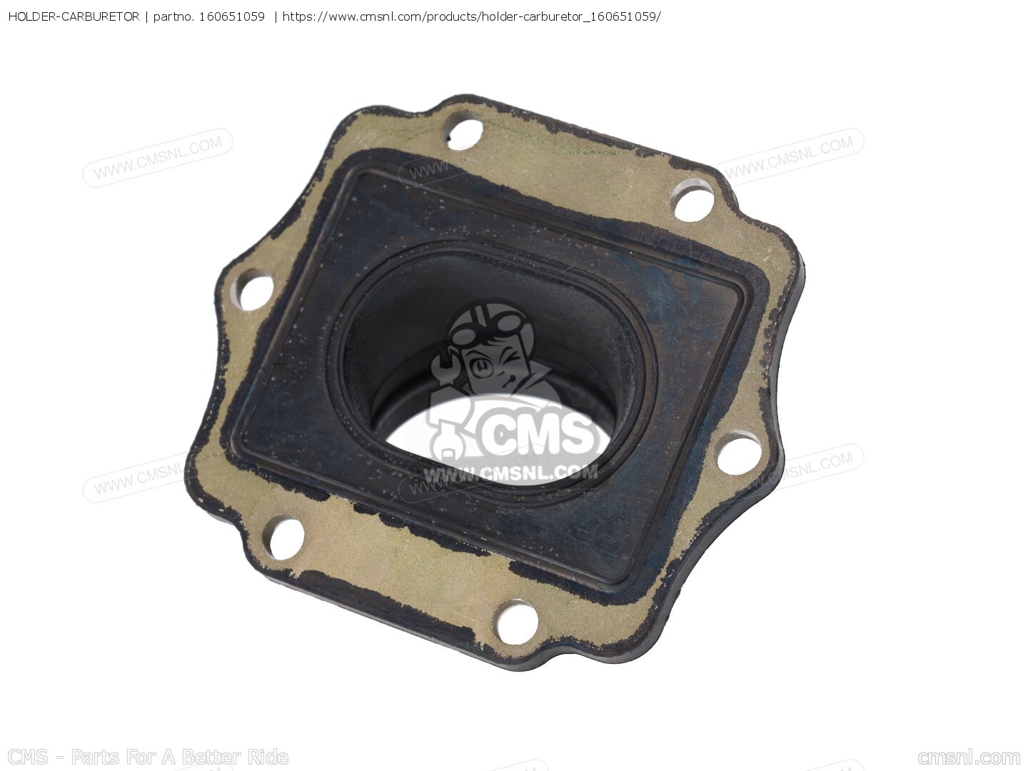 160651059: HOLDER-CARBURETOR Kawasaki - buy the 16065-1059 at CMSNL