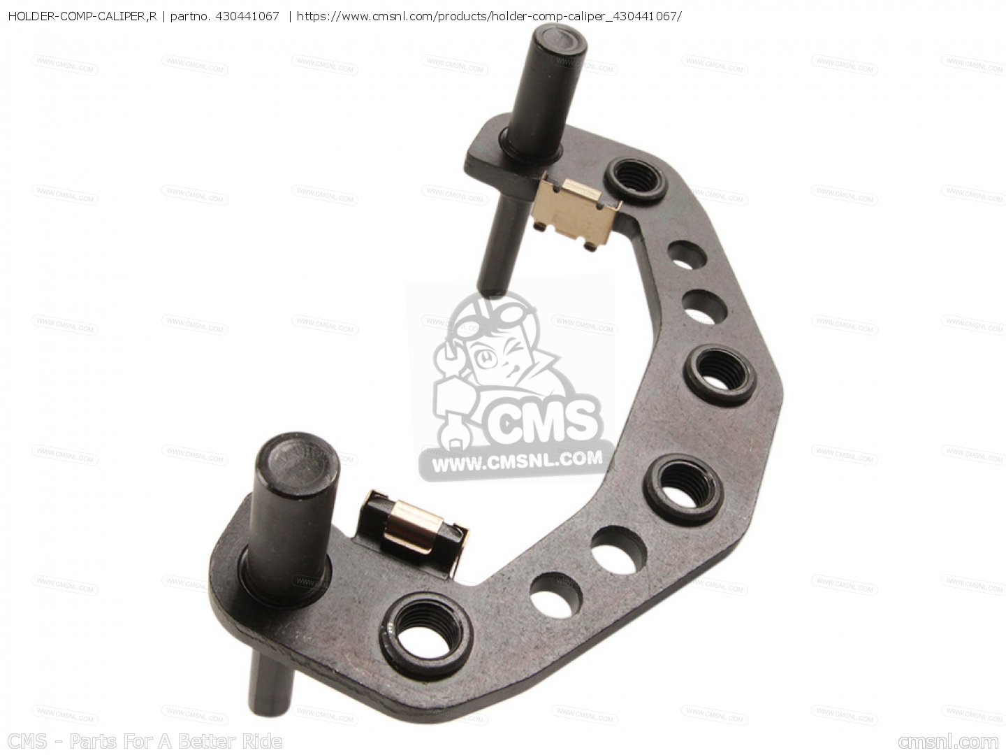 430441067: HOLDER-COMP-CALIPER Kawasaki - buy the 43044-1067 at CMSNL