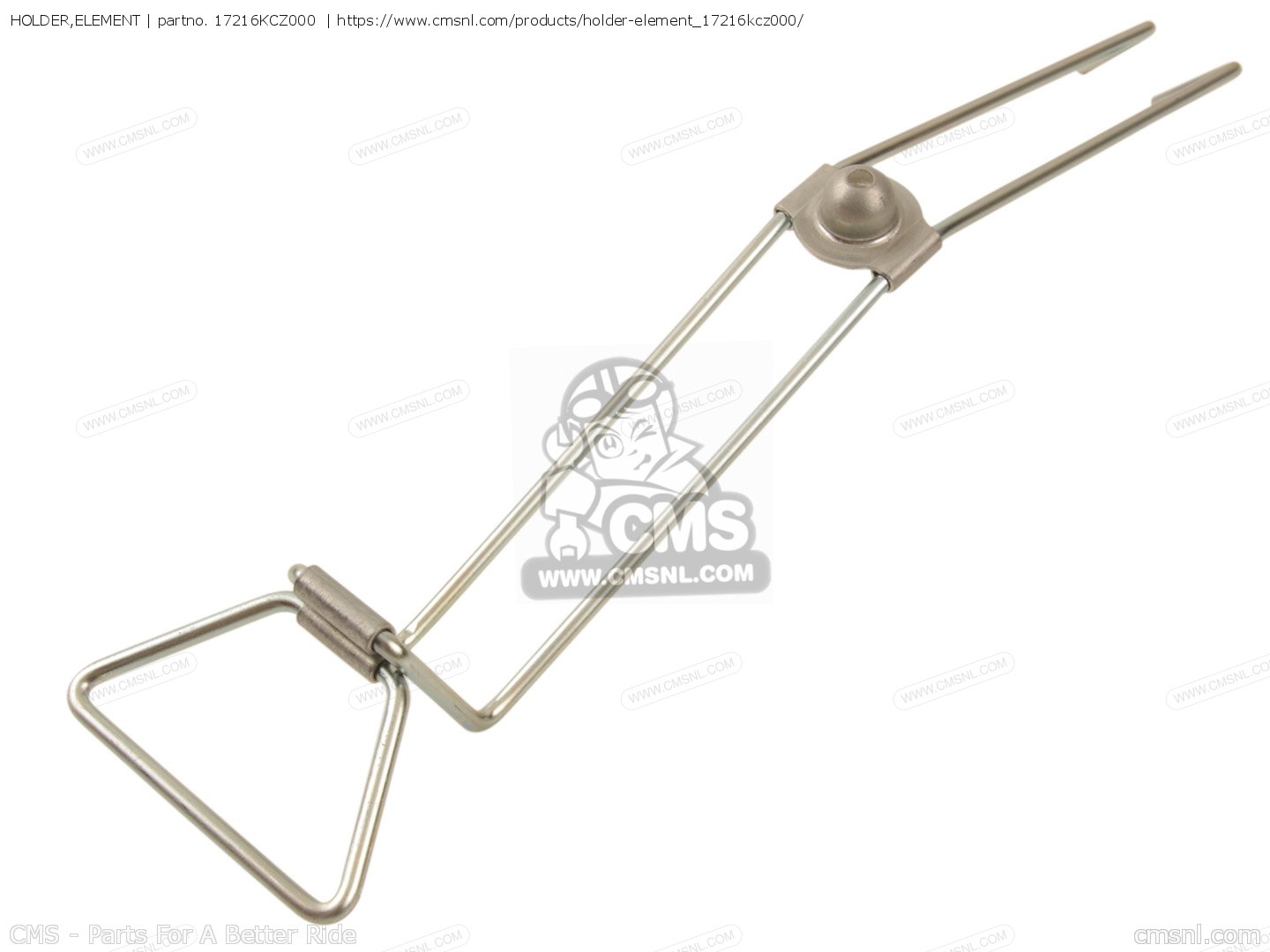 17216KCZ000: HOLDER,ELEMENT Honda - buy the 17216-KCZ-000 at CMSNL