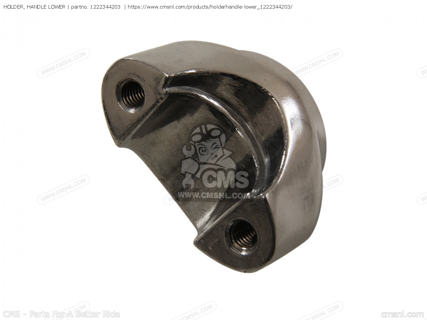 1222344203: Holder, Handle Lower Yamaha - buy the 122-23442-03 at CMSNL