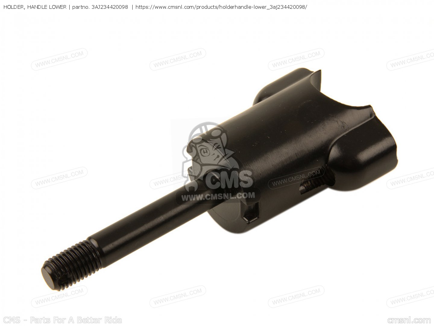3AJ234420098: Holder, Handle Lower Yamaha - buy the 3AJ-23442-00-98 at ...
