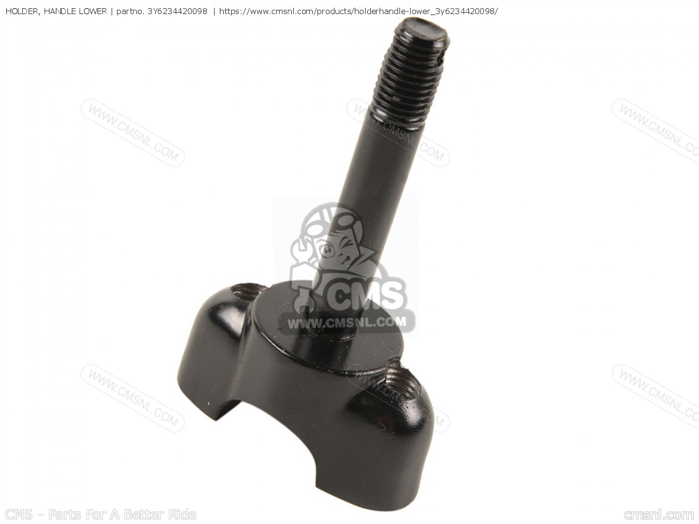 3Y6234420098: Holder, Handle Lower Yamaha - buy the 3Y6-23442-00-98 at ...