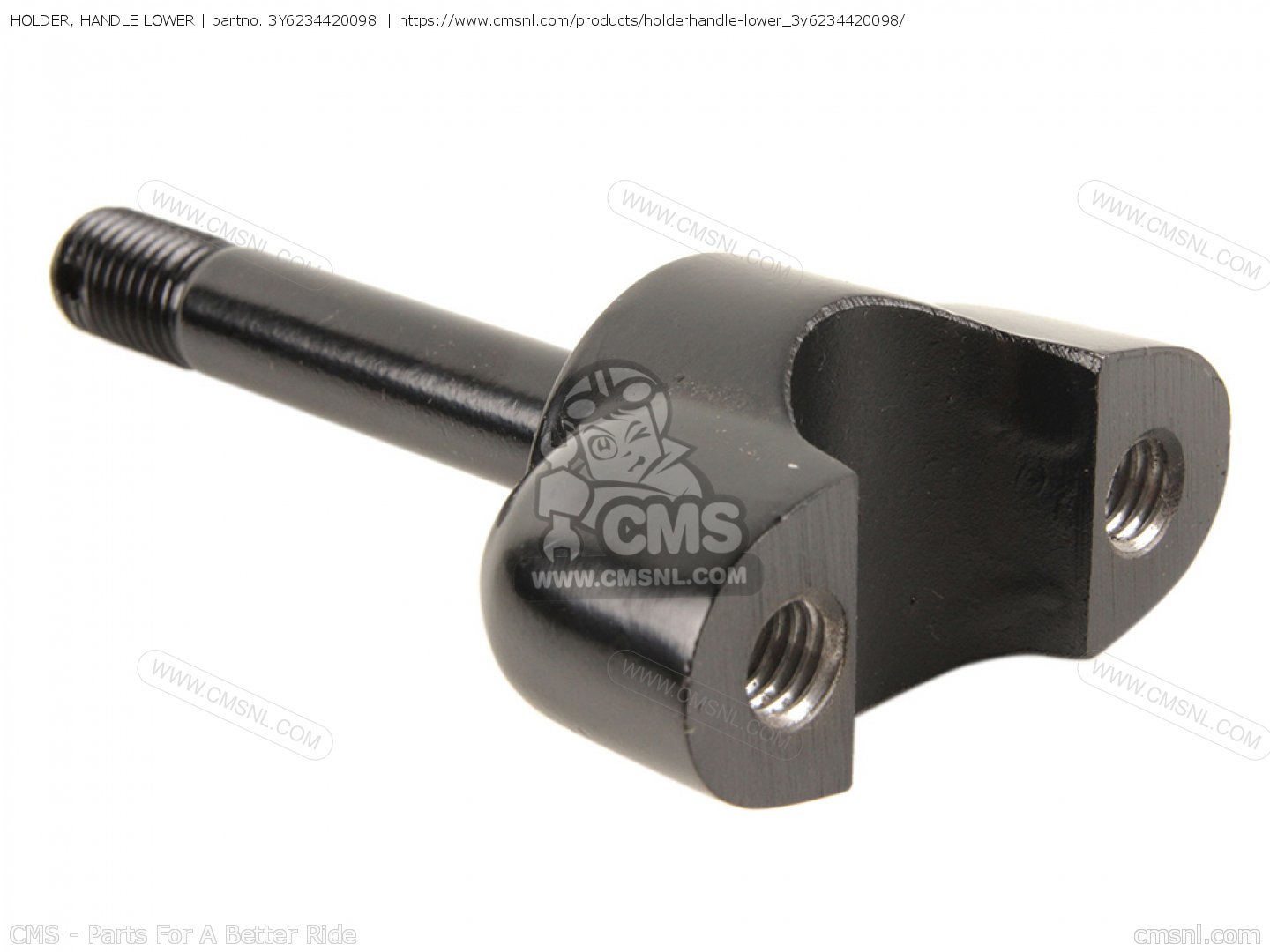 3Y6234420098: Holder, Handle Lower Yamaha - buy the 3Y6-23442-00-98 at ...