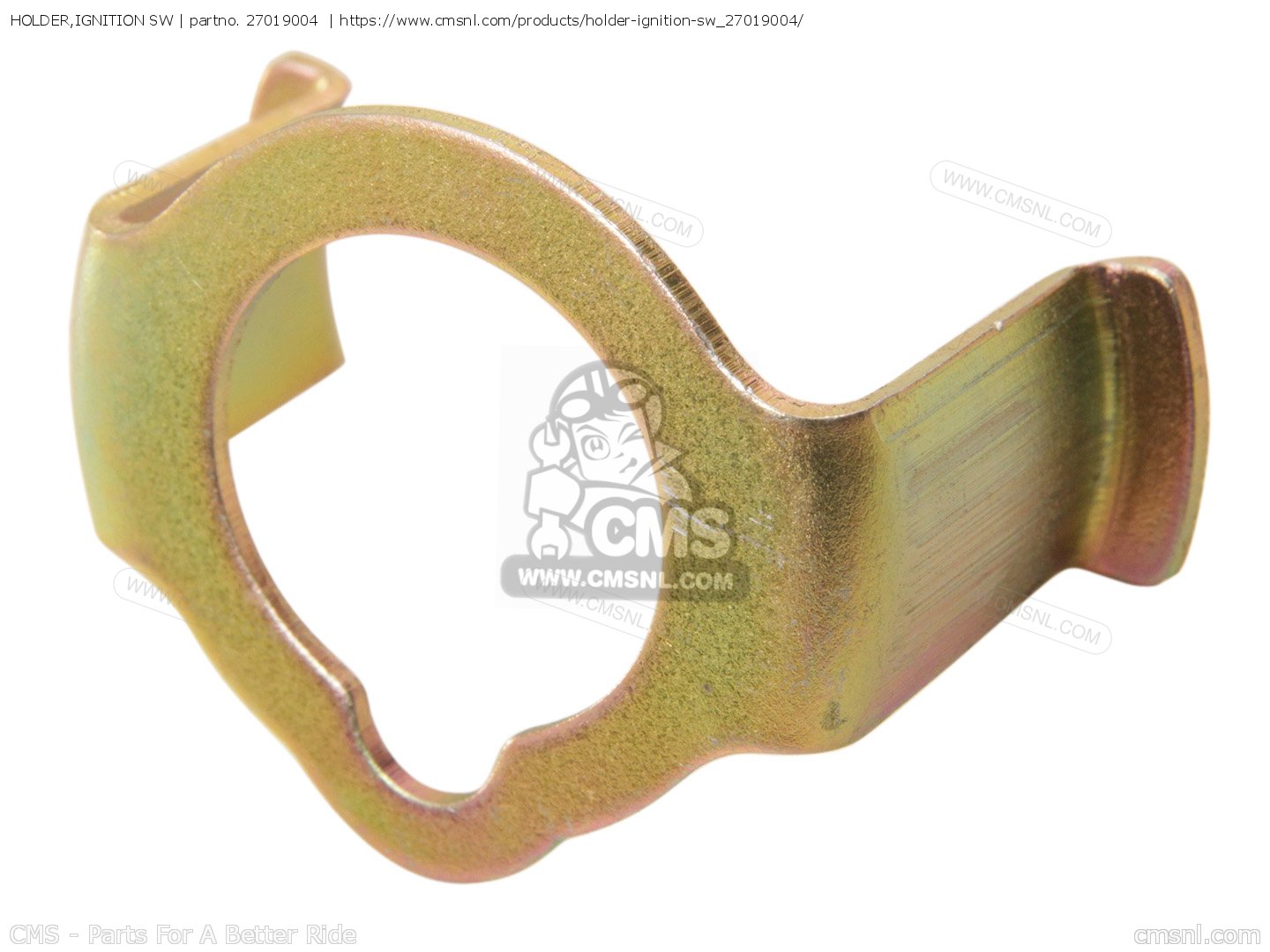 27019004: HOLDER,IGNITION SW Kawasaki - buy the 27019-004 at CMSNL