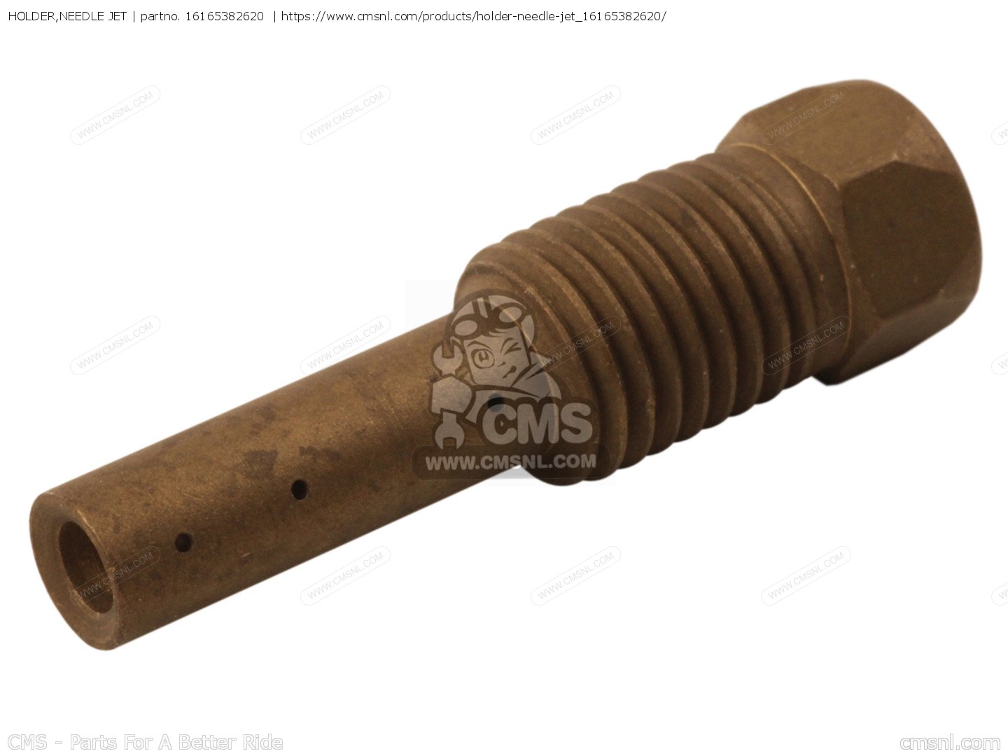 16165382620: HOLDER,NEEDLE JET Honda - buy the 16165-382-620 at CMSNL