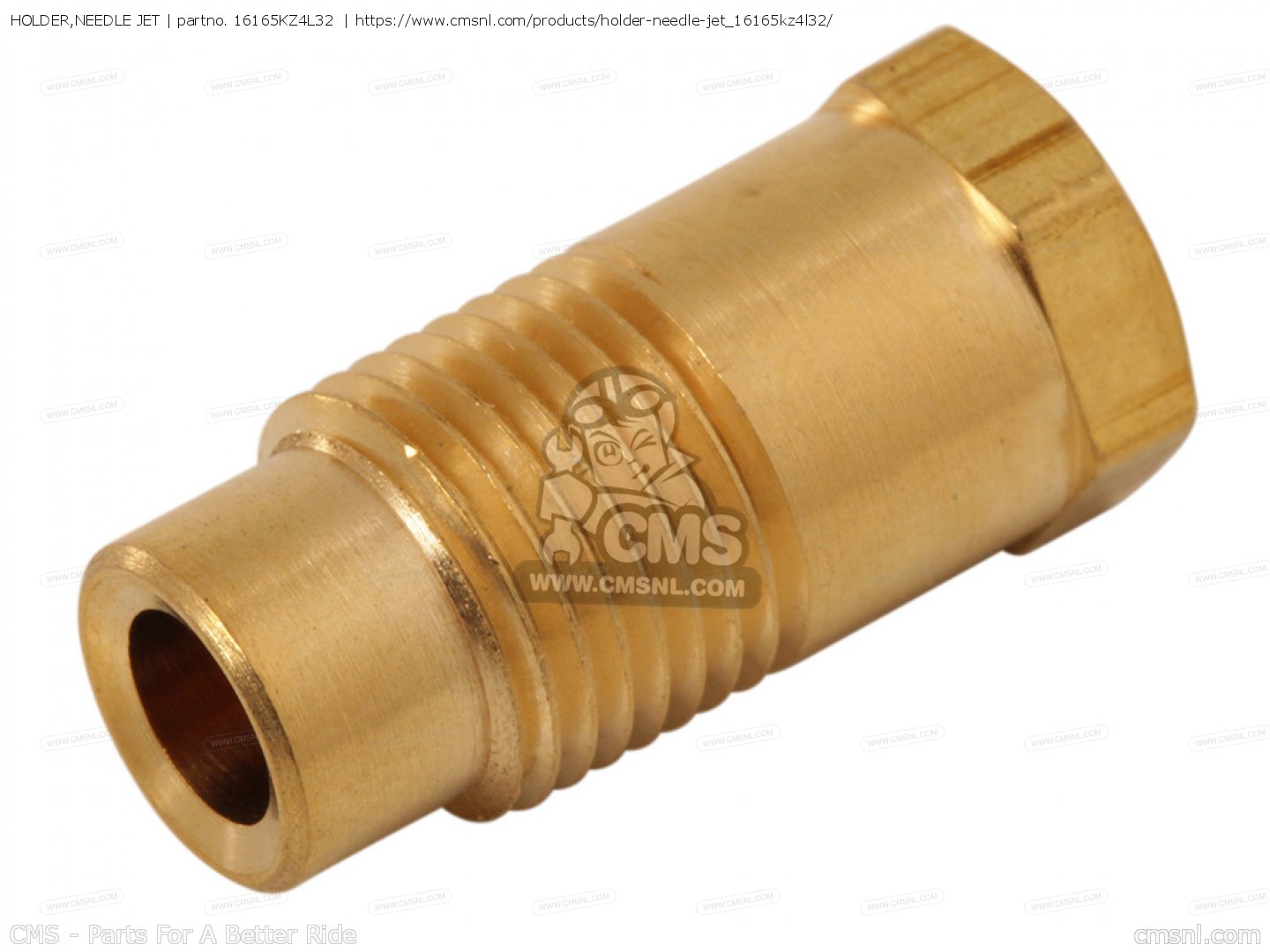16165KZ4L32: HOLDER,NEEDLE JET Honda - buy the 16165-KZ4-L32 at CMSNL