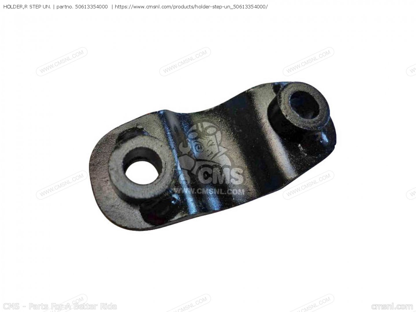 50613354000: HOLDER,R STEP UN. Honda - buy the 50613-354-000 at CMSNL