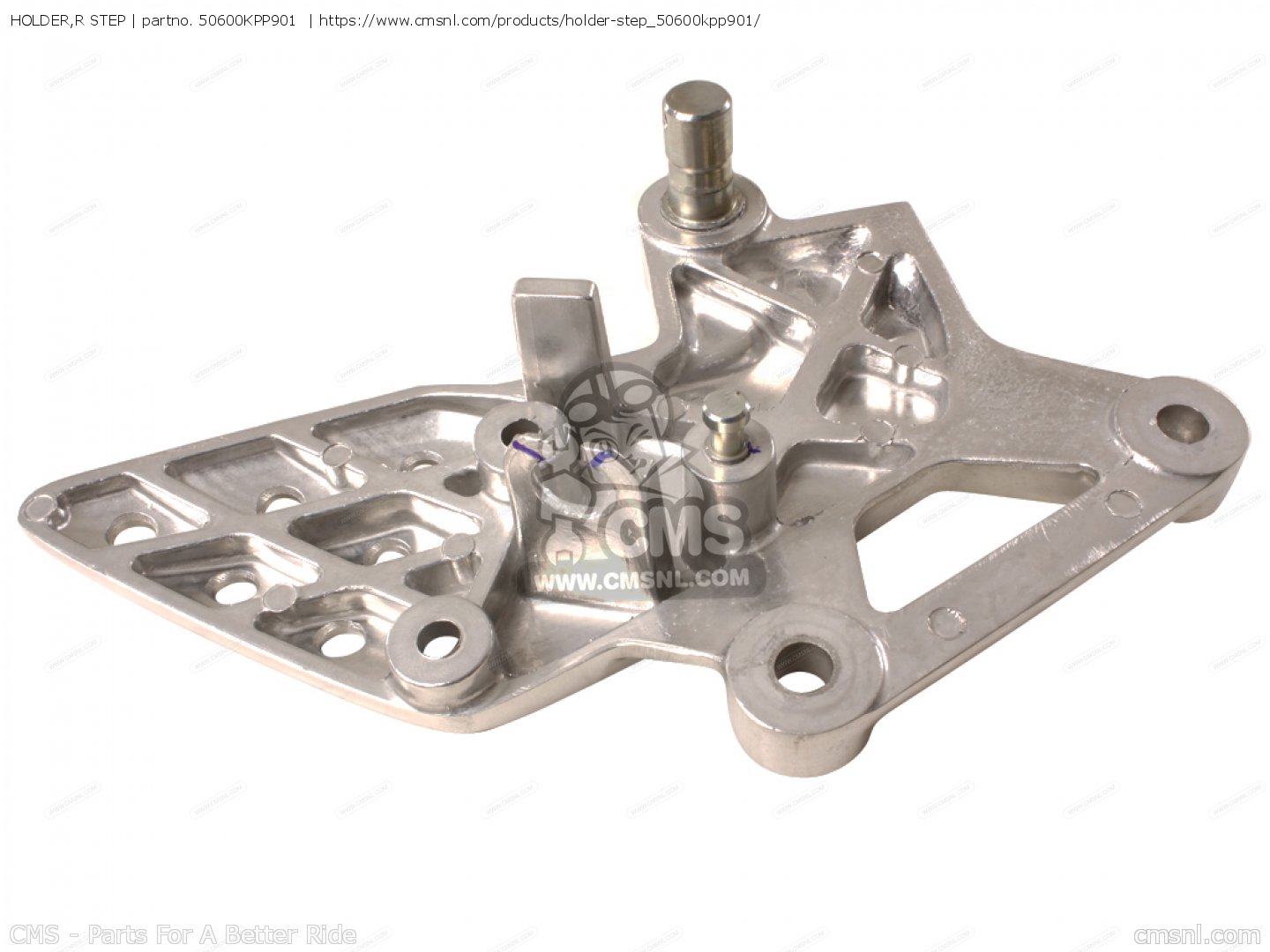 50600KPP901: HOLDER,R STEP Honda - buy the 50600-KPP-901 at CMSNL