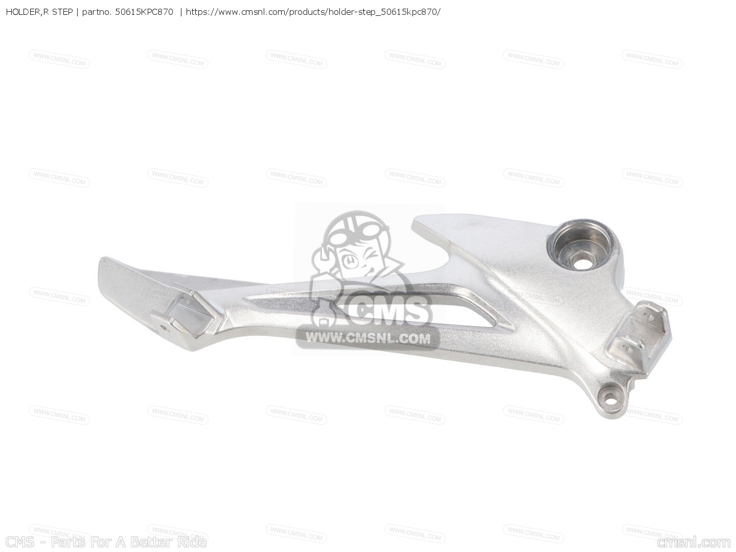 50615KPC870: HOLDER,R STEP Honda - buy the 50615-KPC-870 at CMSNL