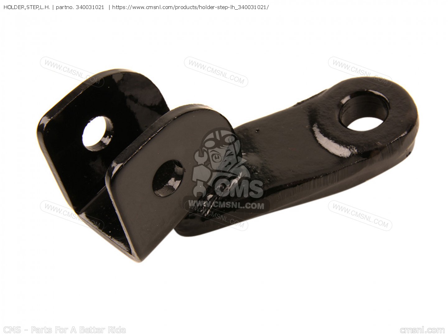 340031021: HOLDER,STEP,L.H. Kawasaki - buy the 34003-1021 at CMSNL