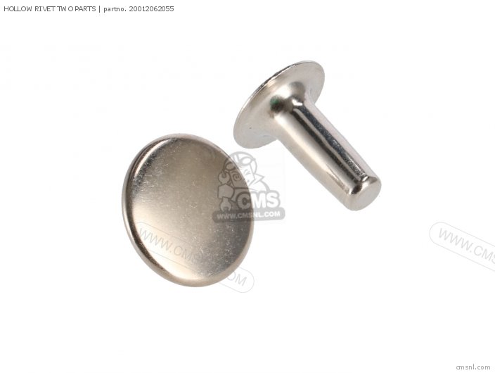 20012062055: Hollow Rivet Two Parts Ktm - buy the 20012062055 at CMSNL