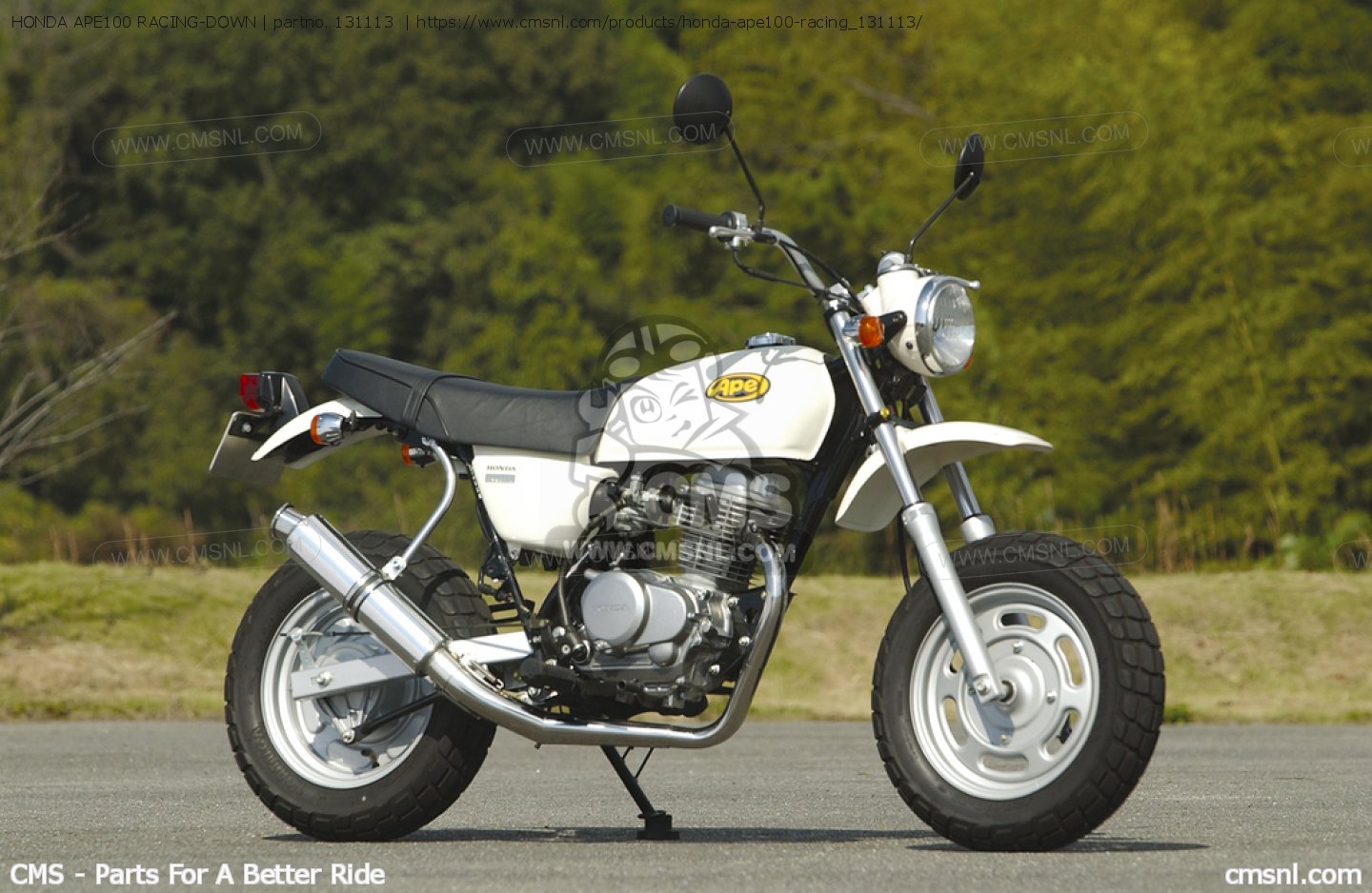 131113: HONDA APE100 RACING-DOWN Over Racing - buy the 13-11-13 at CMSNL