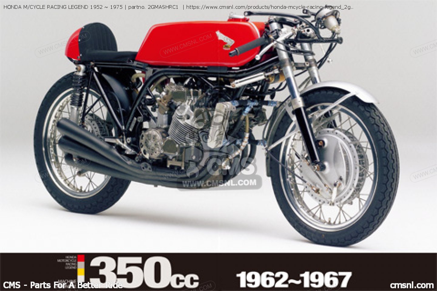 2GMASHRC1: Honda M/cycle Racing Legend 1952 ~ 1975 Honda - buy the ...