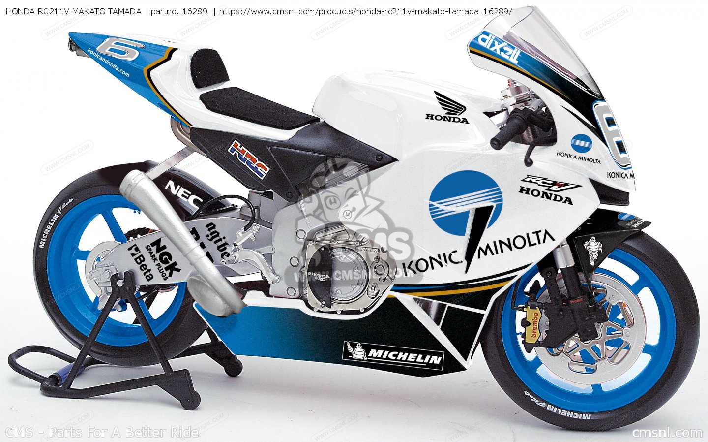 16289: HONDA RC211V MAKATO TAMADA Honda - buy the 16289- - at CMSNL