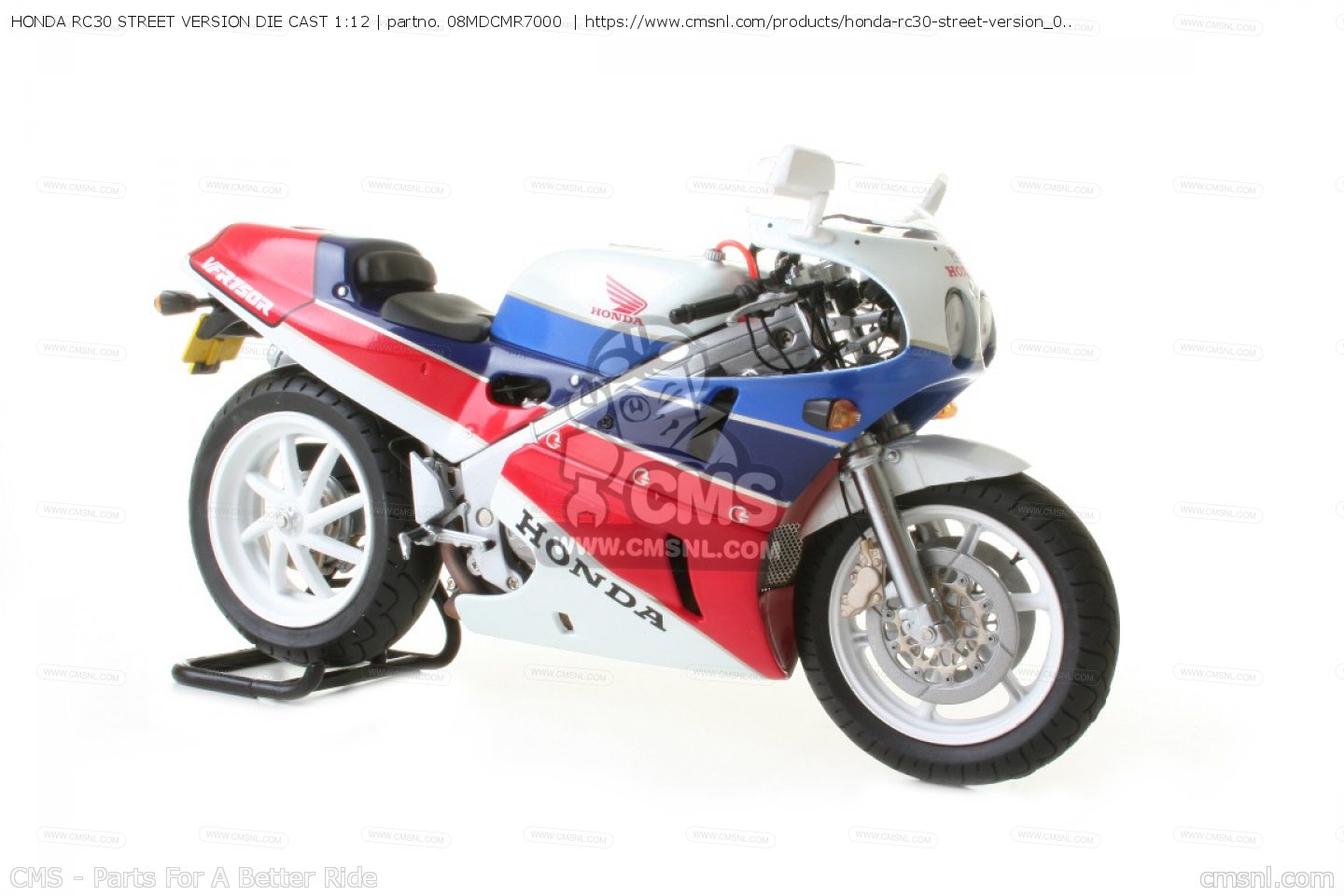 08mdcmr7000 Honda Rc30 Street Version Die Cast 112 Honda Buy The 08mdc Mr7 000 At Cmsnl