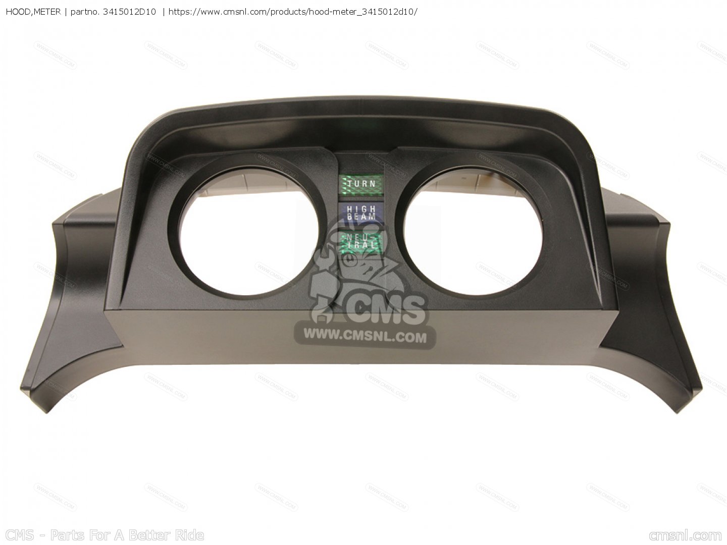 3415012D10: HOOD,METER Suzuki - buy the 34150-12D10 at CMSNL