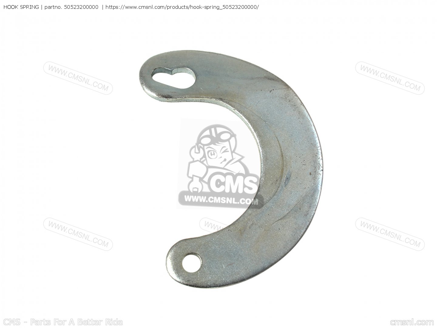 HOOK SPRING for CA95 BENLY USA (1320003) - order at CMSNL