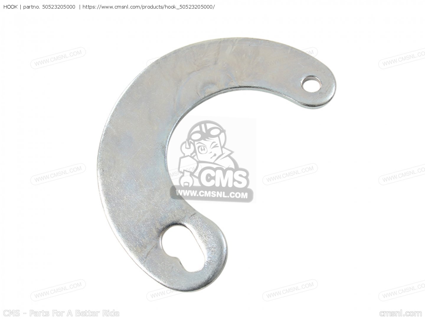 50523205000: HOOK Honda - buy the 50523-205-000 at CMSNL