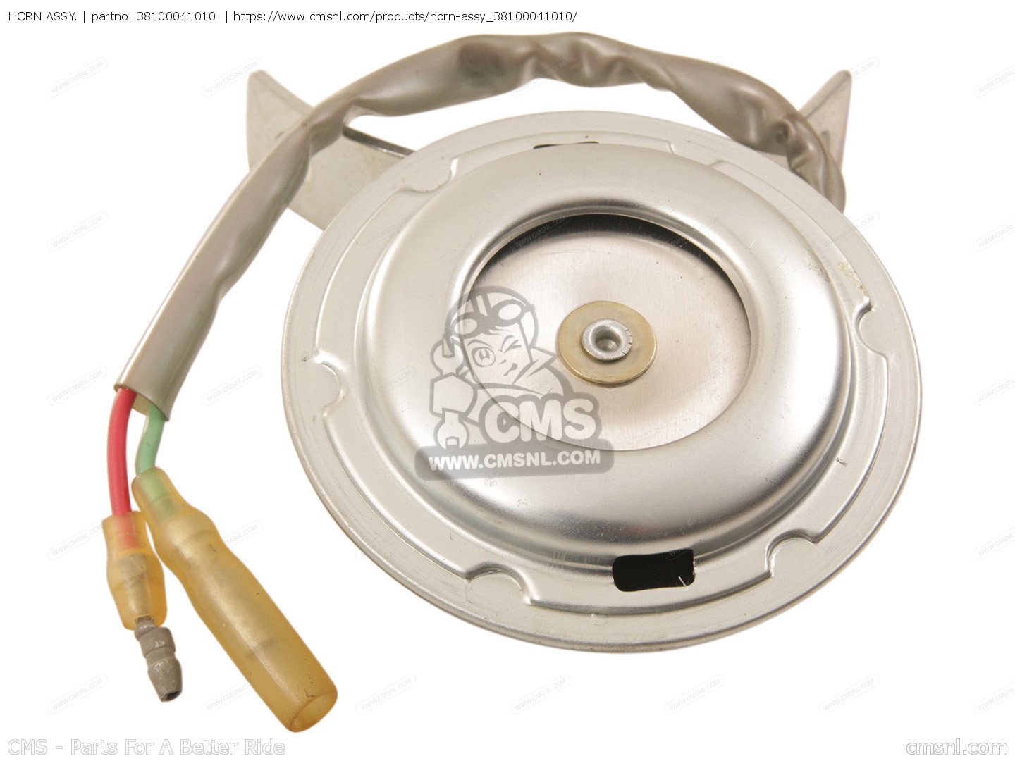 38100041010: HORN ASSY. Honda - buy the 38100-041-010 at CMSNL