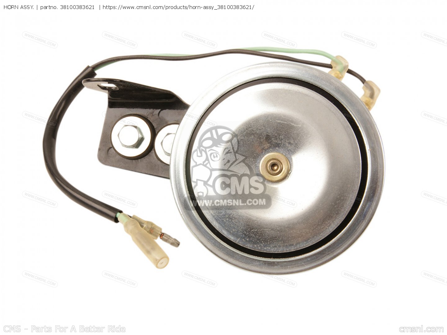 38100383621: HORN ASSY. Honda - buy the 38100-383-621 at CMSNL