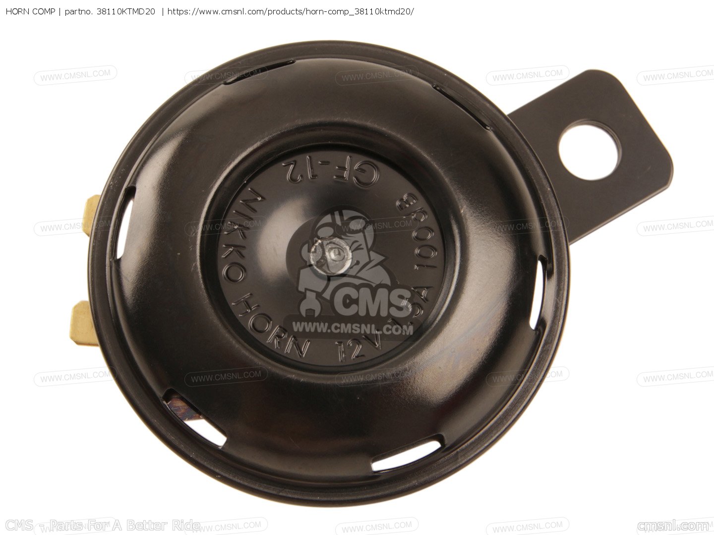 38110KTMD20: HORN COMP Honda - buy the 38110-KTM-D20 at CMSNL