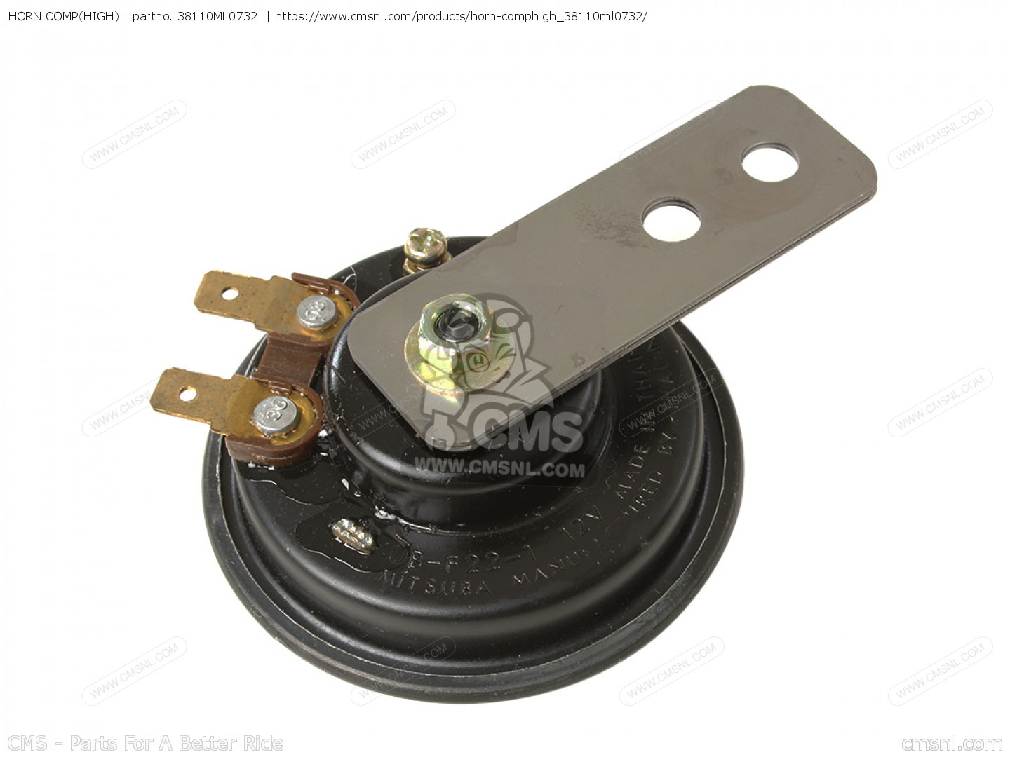 HORN COMP(HIGH) for CG125 1996 (T) ENGLAND - order at CMSNL