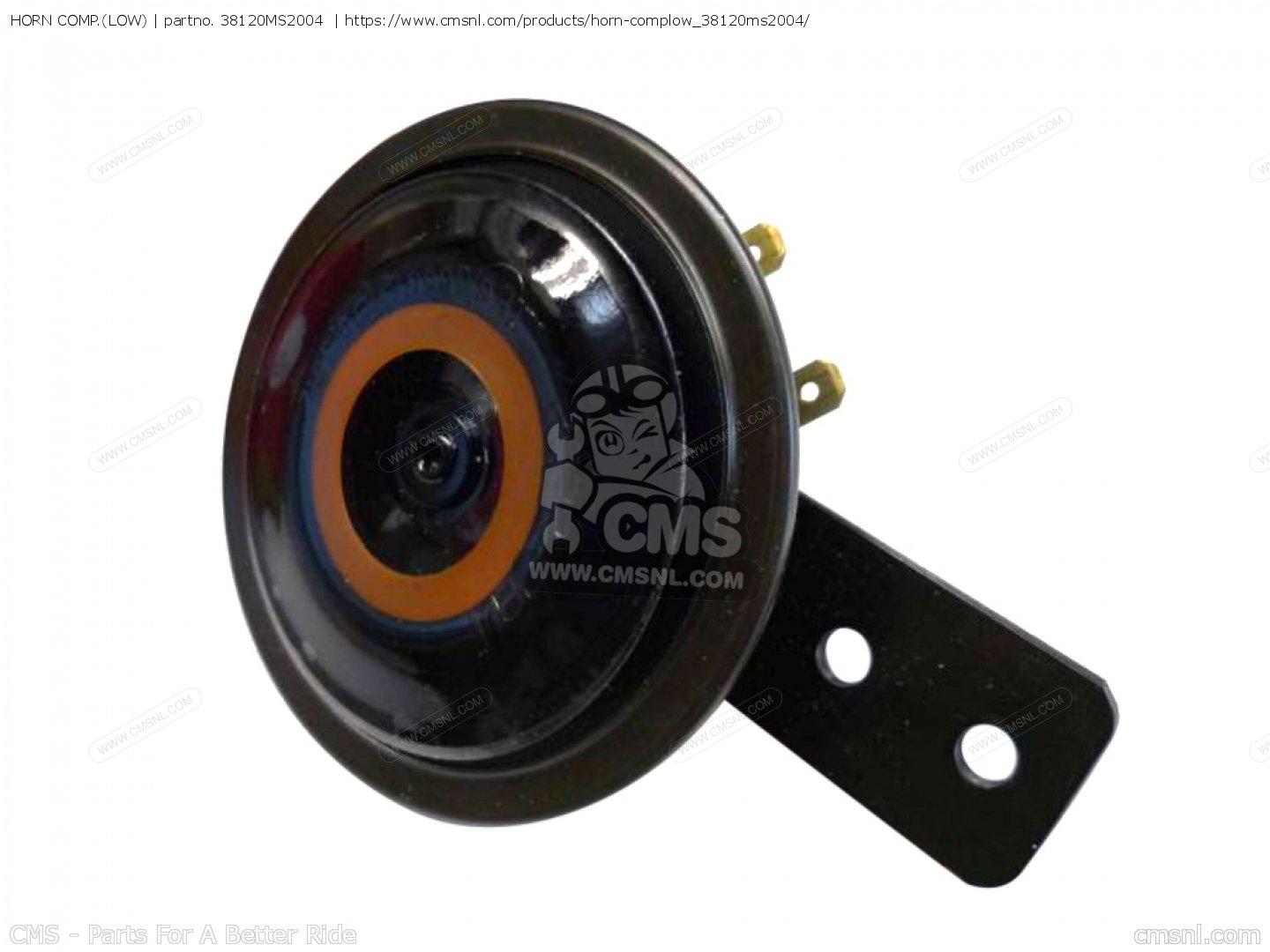 38120MS2004: HORN COMP.(LOW) Honda - buy the 38120-MS2-004 at CMSNL