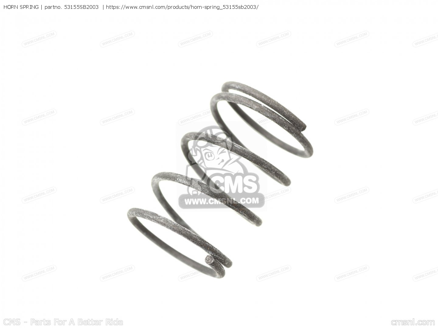 53155SB2003: Horn Spring Honda - buy the 53155-SB2-003 at CMSNL