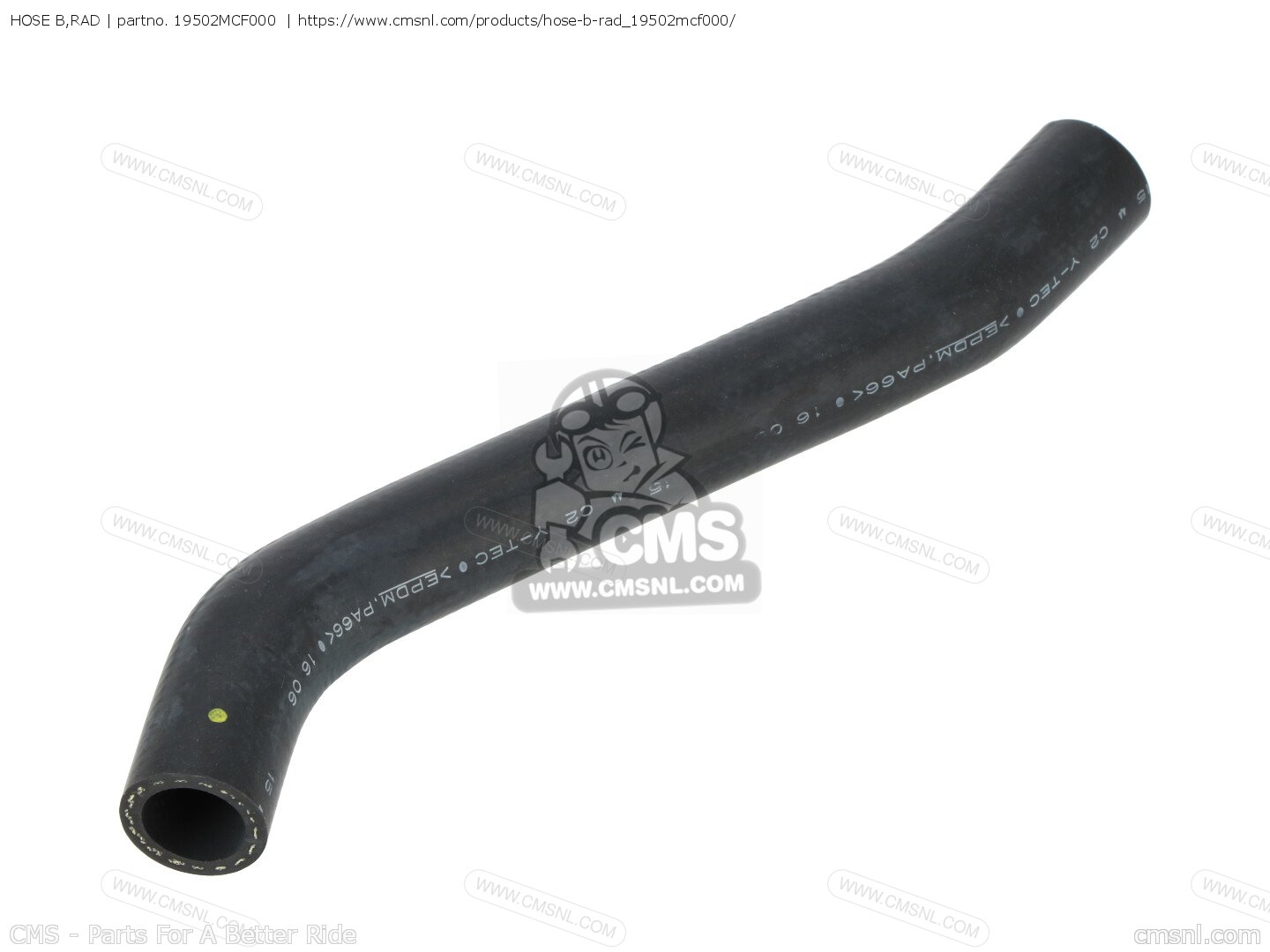 19502MCF000: Hose B,rad Honda - buy the 19502-MCF-000 at CMSNL