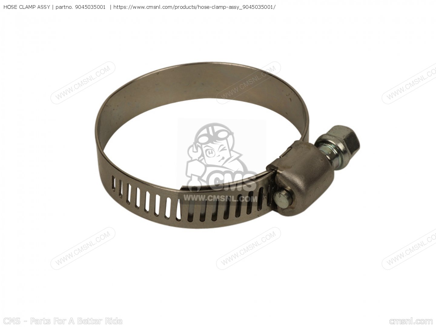 HOSE CLAMP ASSY for Yamaha - order at CMSNL