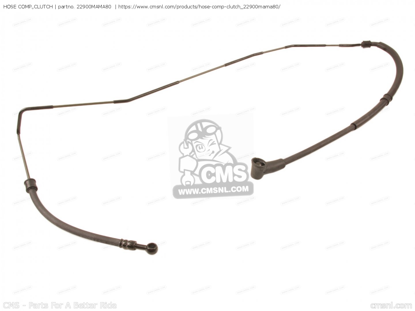 22900MAMA80: Hose Comp.,clutch Honda - buy the 22900-MAM-A80 at CMSNL