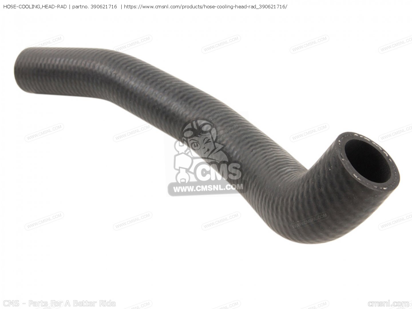 390621716: Hose-cooling,head-rad Kawasaki - buy the 39062-1716 at CMSNL