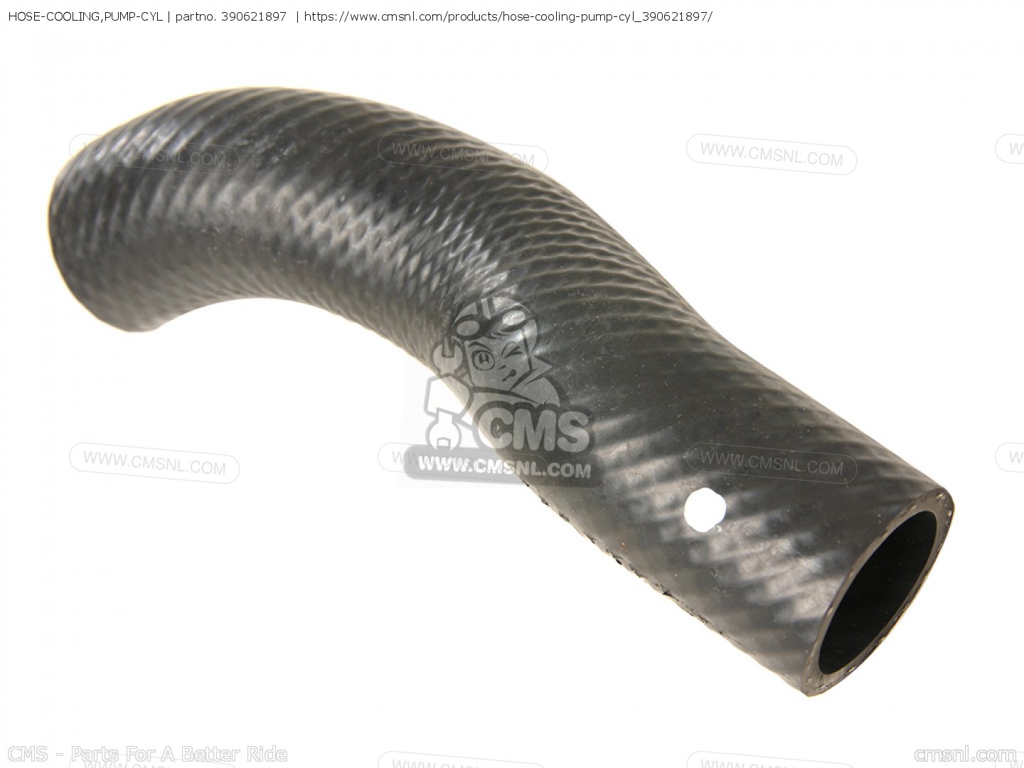 390621897: Hose-cooling,pump-cyl Kawasaki - buy the 39062-1897 at CMSNL
