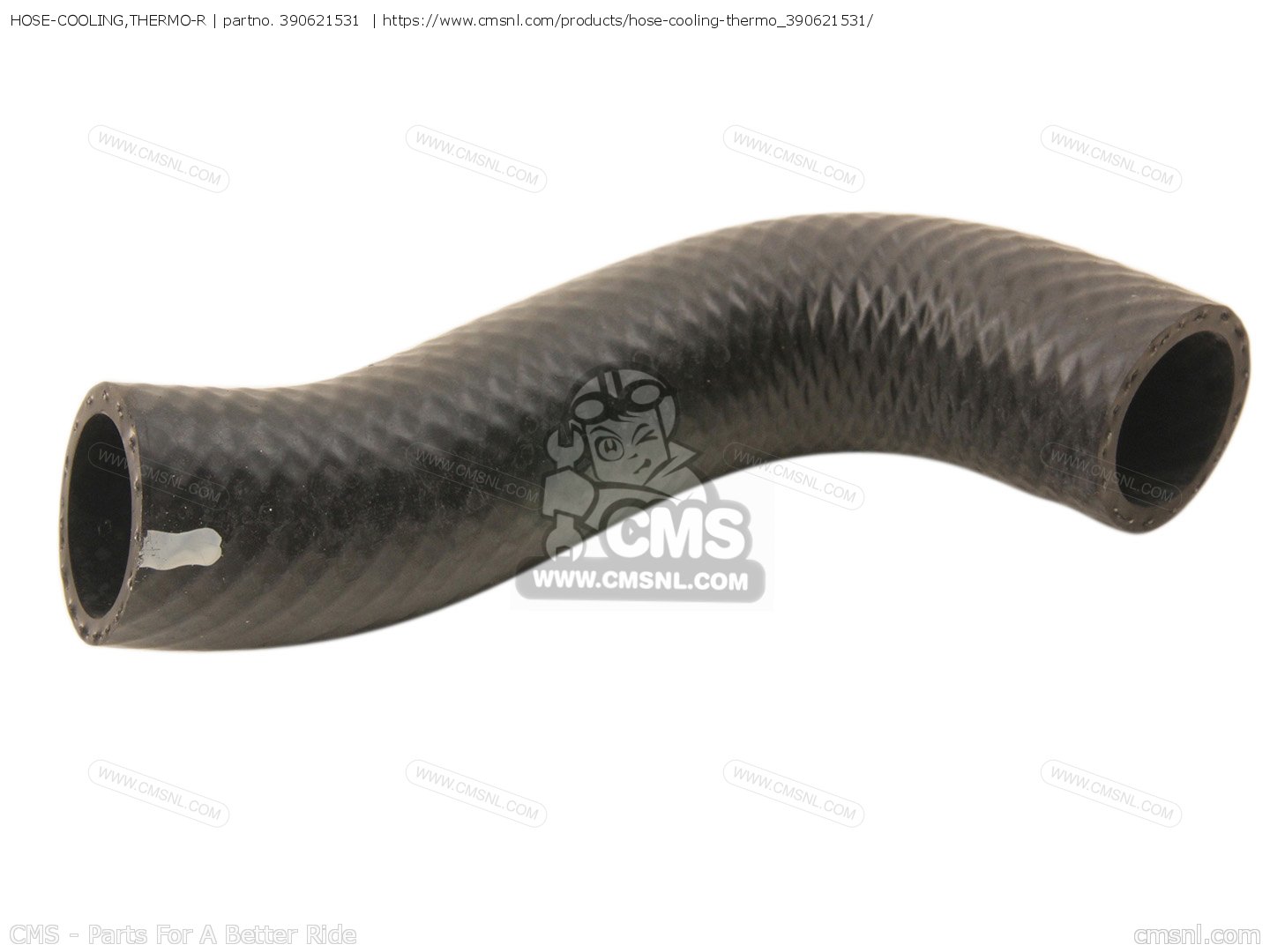 390621531: Hose-cooling,thermo-r Kawasaki - buy the 39062-1531 at CMSNL