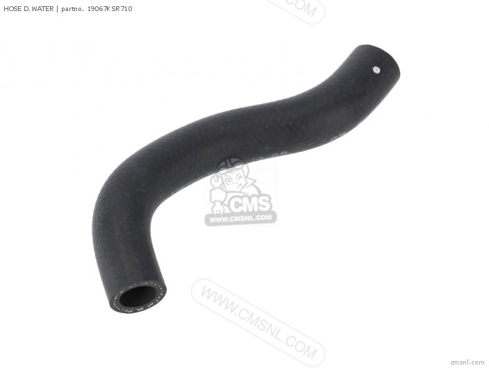 19067KSR710: HOSE D,WATER Honda - buy the 19067-KSR-710 at CMSNL