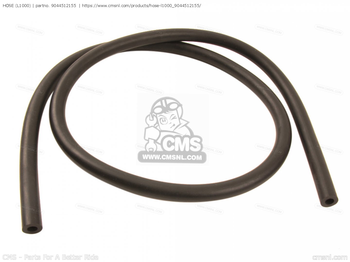 9044512155: HOSE (L1000) Yamaha - buy the 90445-12155-00 at CMSNL