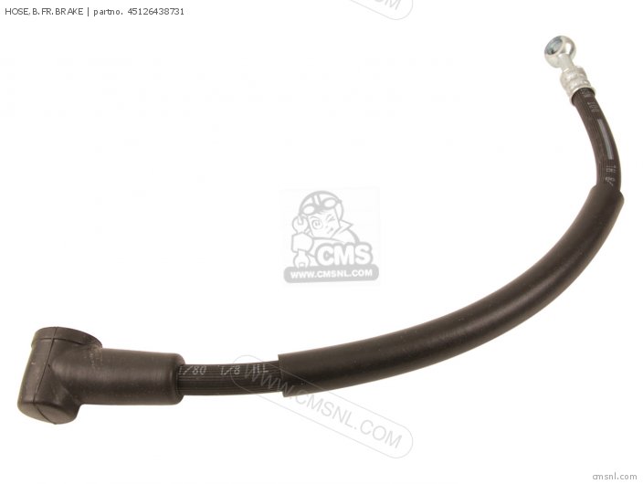 45126438731: HOSE,B.FR.BRAKE Honda - buy the 45126-438-731 at CMSNL