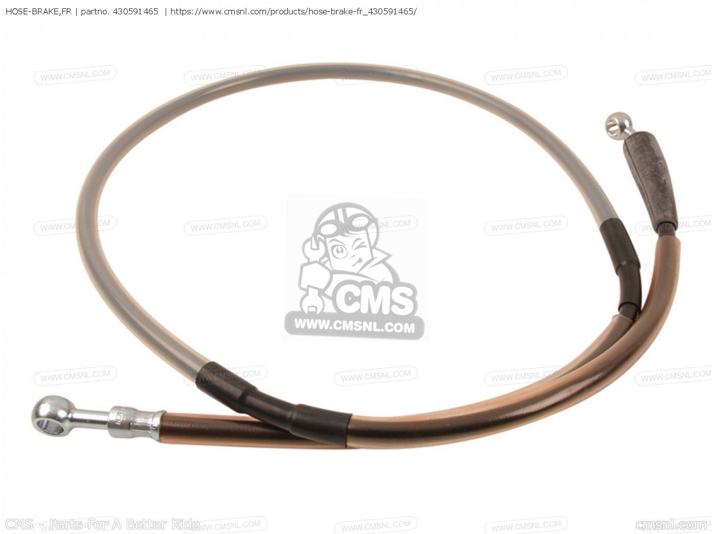 430591465: HOSE-BRAKE,FR Kawasaki - buy the 43059-1465 at CMSNL