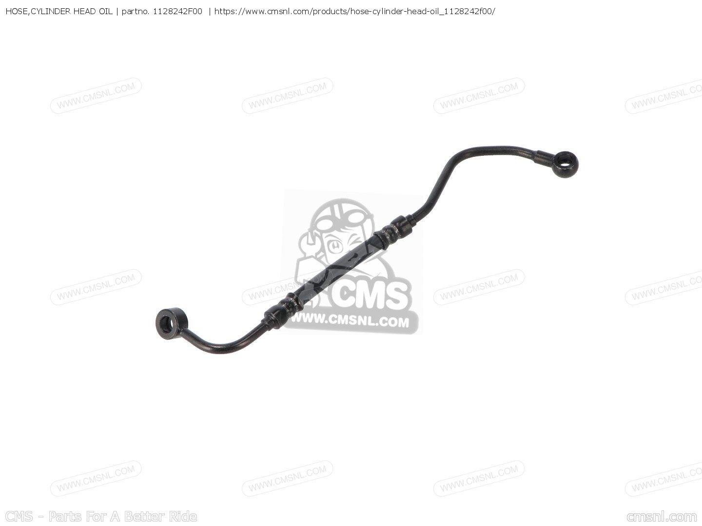 1128242F00: Hose,cylinder Head Oil Suzuki - buy the 11282-42F00 at CMSNL