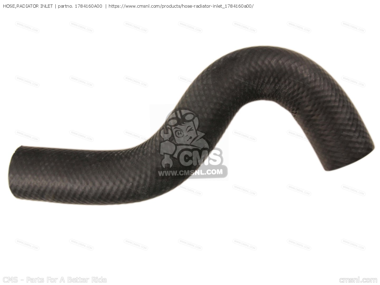 1784160A00: HOSE,RADIATOR INLET Suzuki - buy the 17841-60A00 at CMSNL