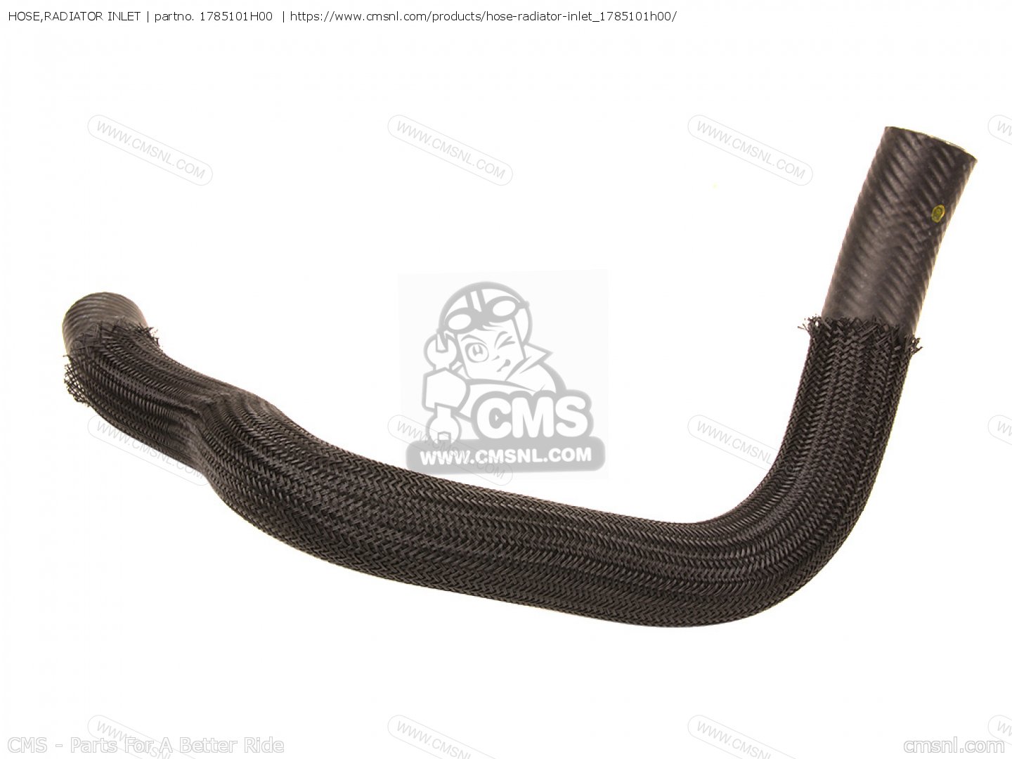 1785101H00: HOSE,RADIATOR INLET Suzuki - buy the 17851-01H00 at CMSNL