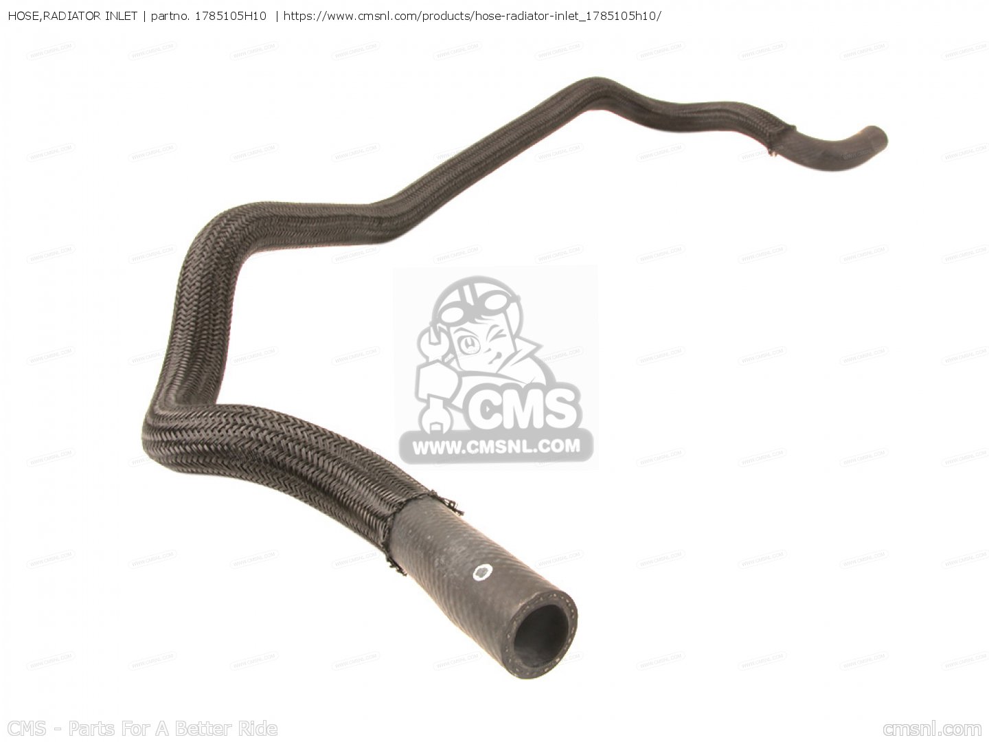 1785105H10: Hose,radiator Inlet Suzuki - buy the 17851-05H10 at CMSNL