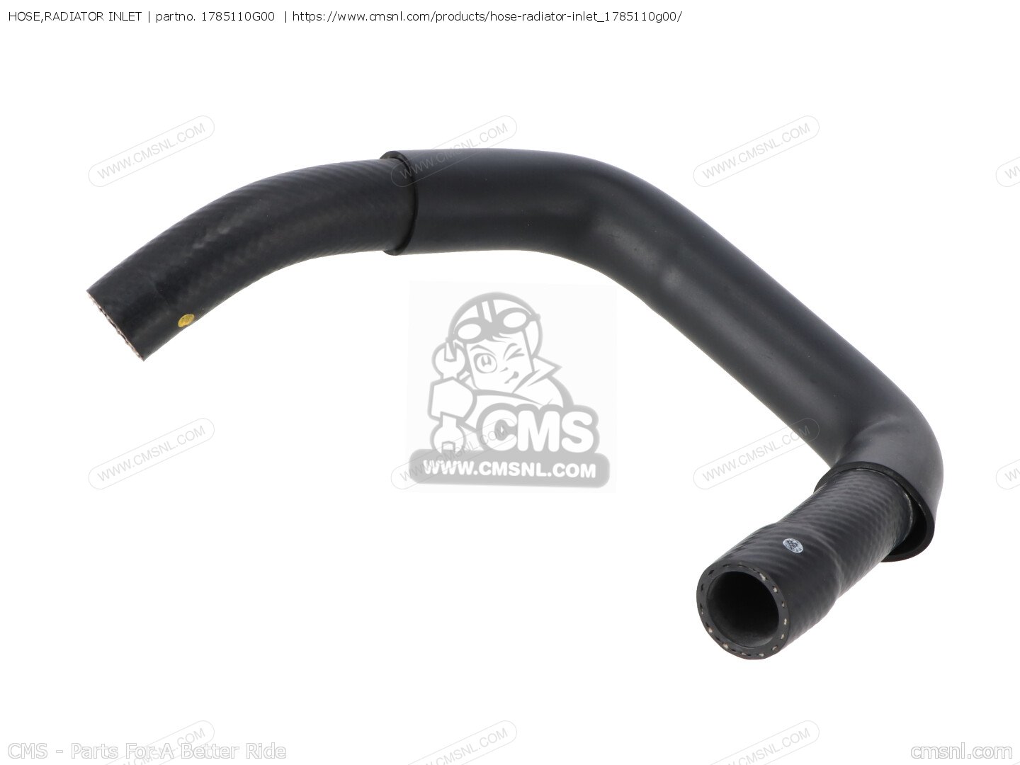 1785110G00: HOSE,RADIATOR INLET Suzuki - buy the 17851-10G00 at CMSNL