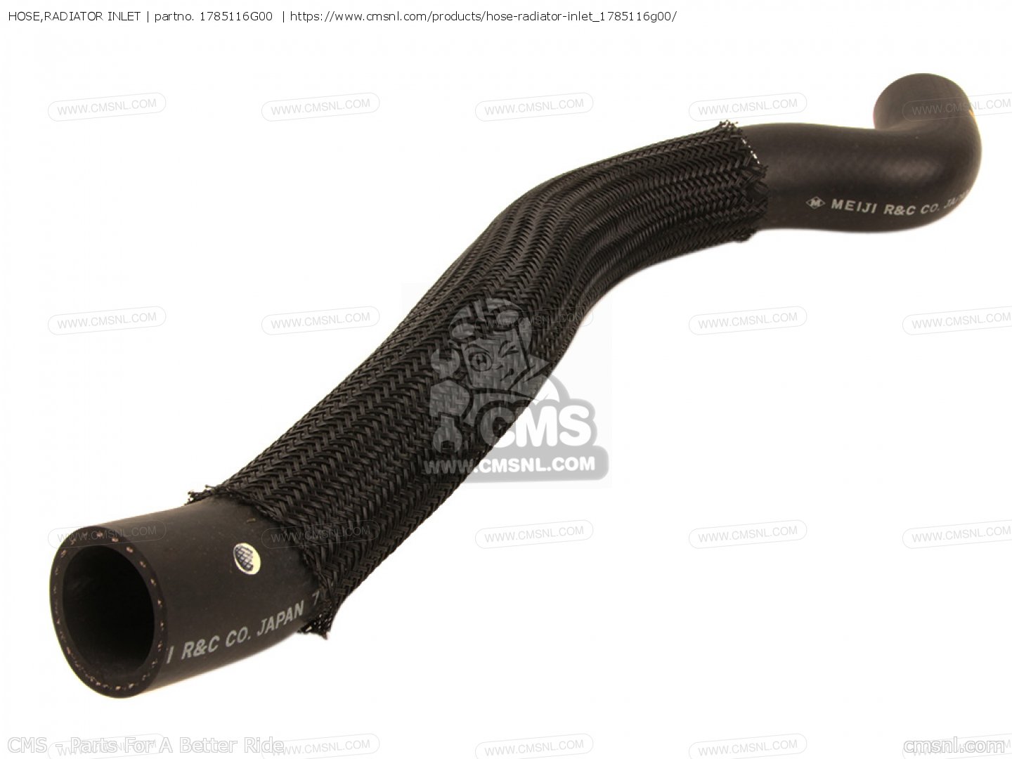 1785116G00: HOSE,RADIATOR INLET Suzuki - buy the 17851-16G00 at CMSNL