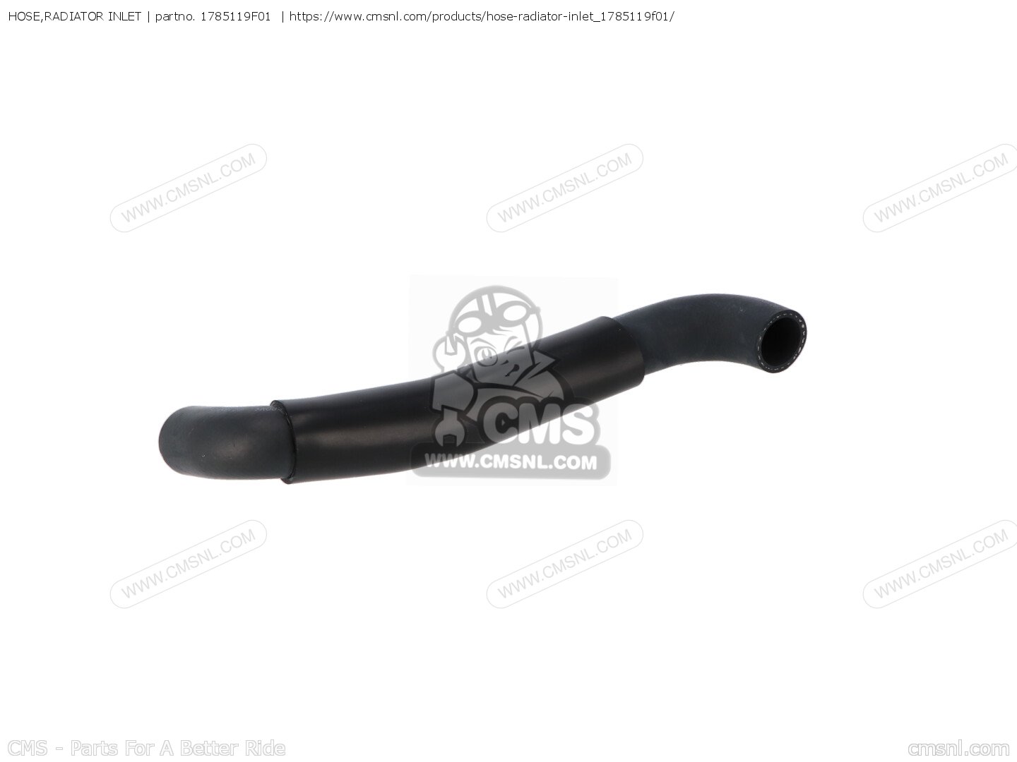 1785119F01: HOSE,RADIATOR INLET Suzuki - buy the 17851-19F01 at CMSNL