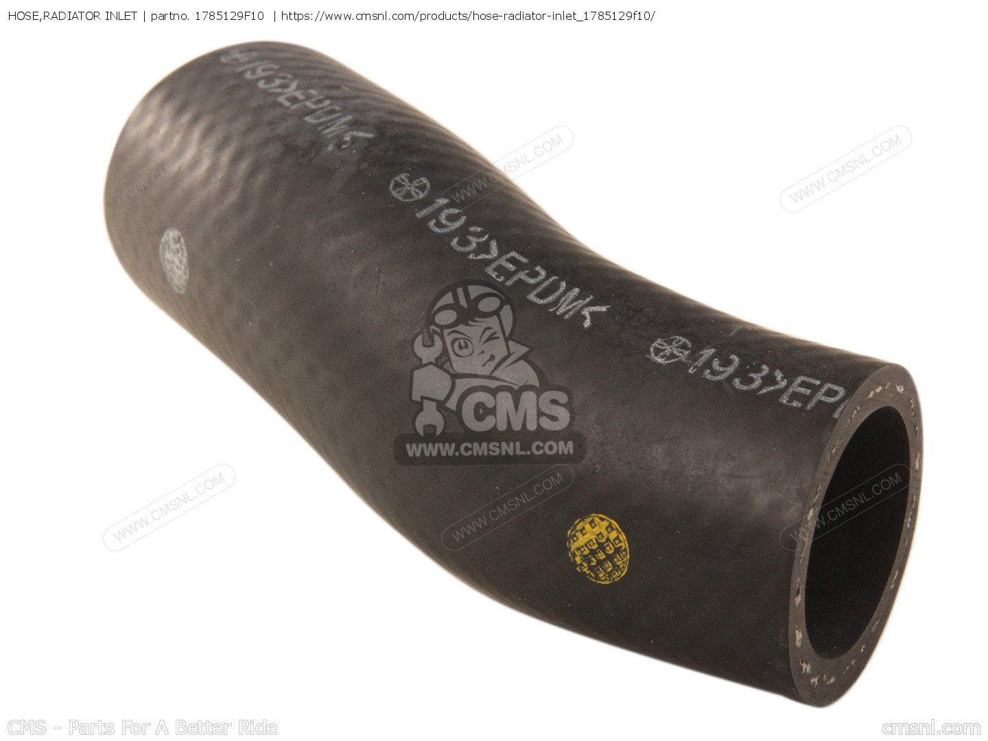 1785129F10: Hose,radiator Inlet Suzuki - buy the 17851-29F10 at CMSNL