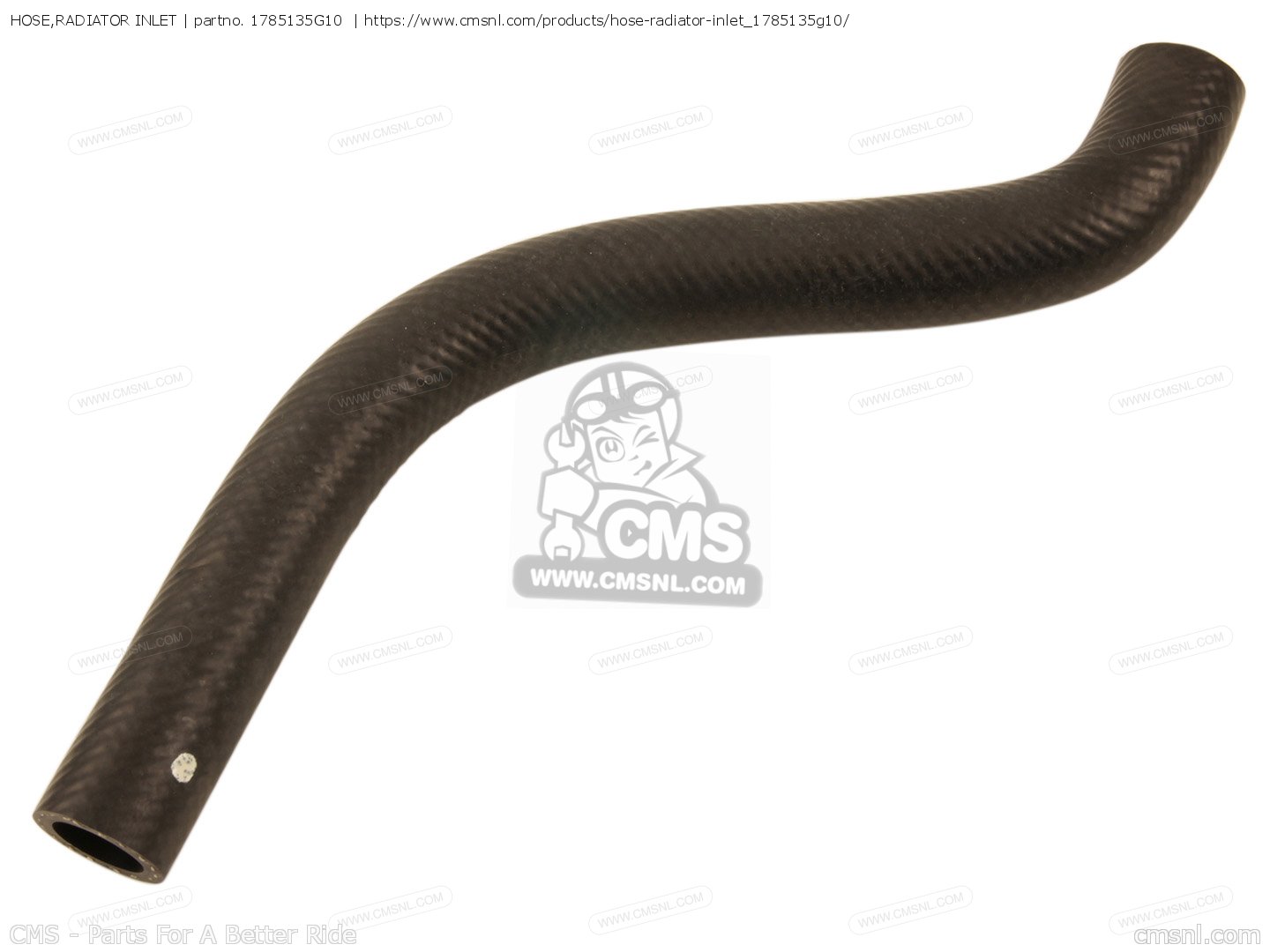1785135G10: HOSE,RADIATOR INLET Suzuki - buy the 17851-35G10 at CMSNL