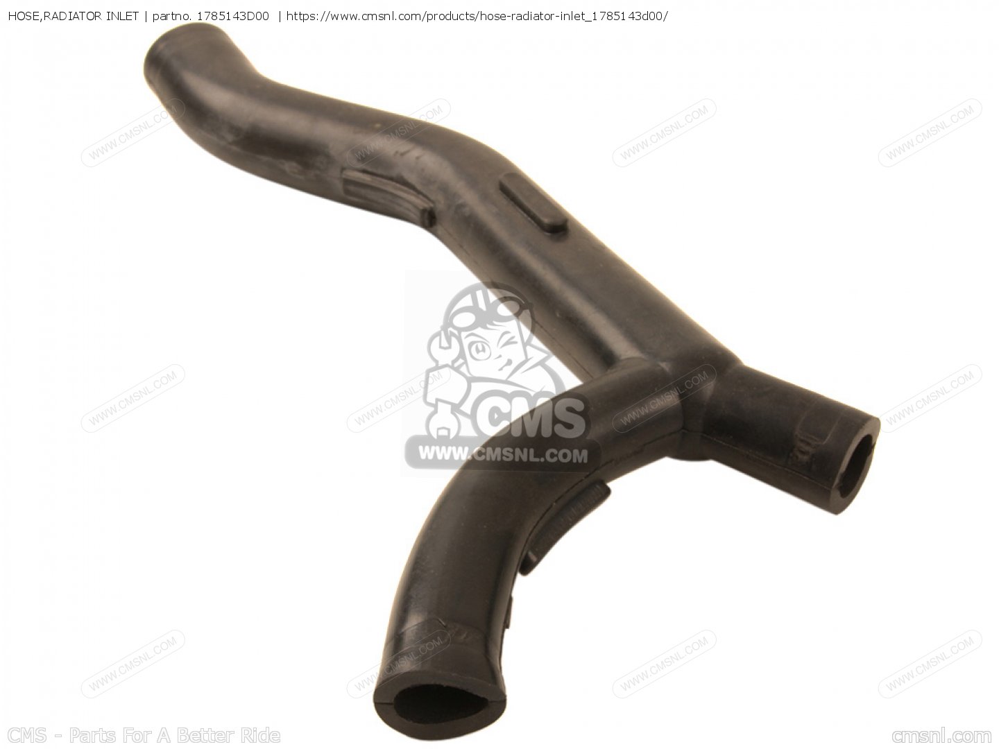 1785143D00: HOSE,RADIATOR INLET Suzuki - buy the 17851-43D00 at CMSNL