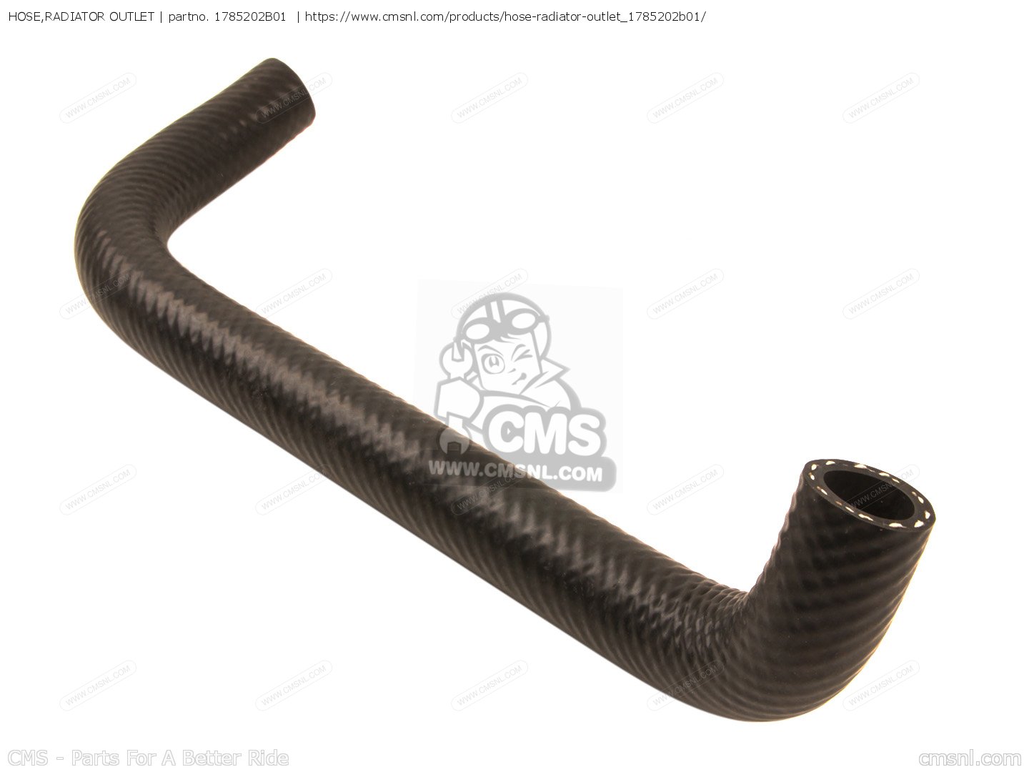 1785202B01: HOSE,RADIATOR OUTLET Suzuki - buy the 17852-02B01 at CMSNL