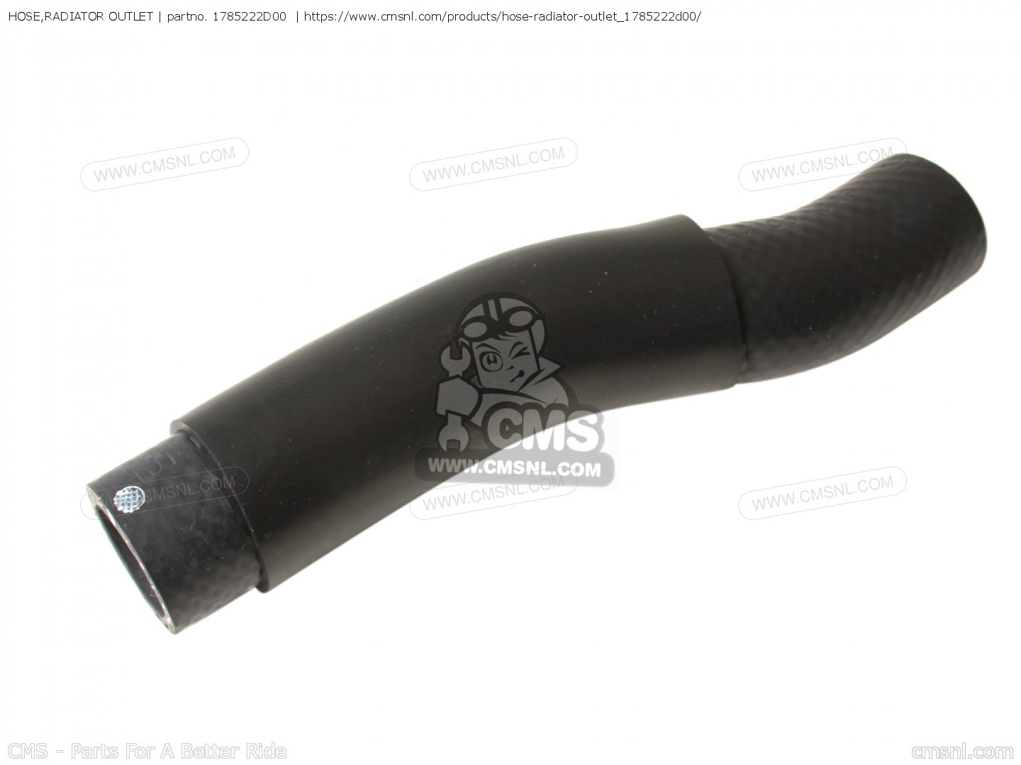 1785222D00: HOSE,RADIATOR OUTLET Suzuki - buy the 17852-22D00 at CMSNL
